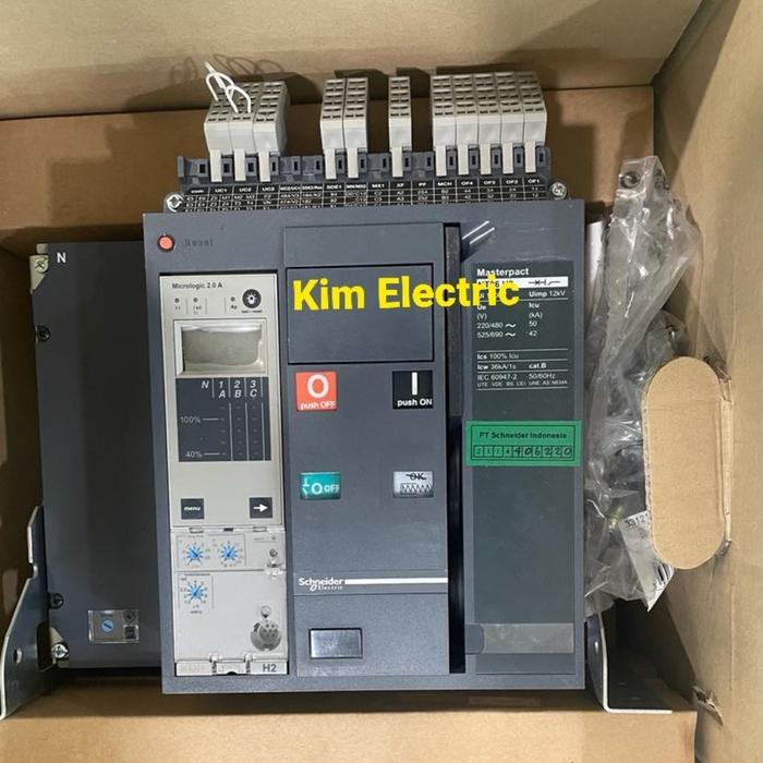 Jual SCHNEIDER ACB NT12 4P 1250 MOTORIZED / ACB NT 4P 1250A SCHNEIDER ...