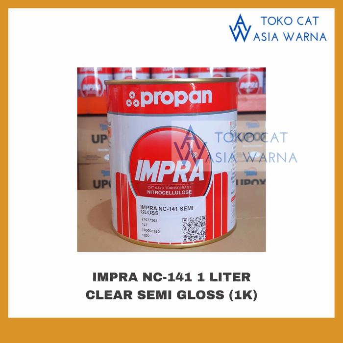 Jual PROPAN IMPRA MELAMINE CLEAR NC 141 1 LITER - GLOSS / SEMI GLOSS ...