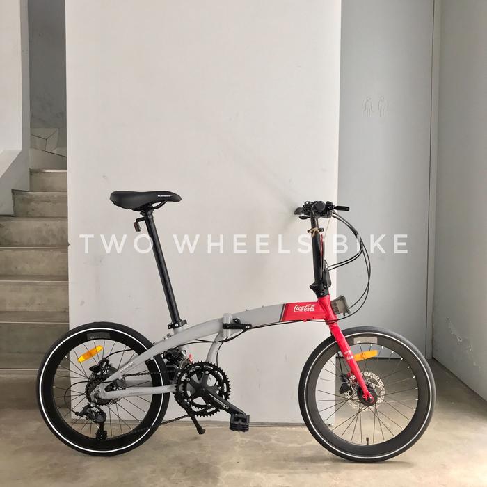 Jual Sepeda Lipat Element Ecosmo Z8 451 Coca Cola Edition Folding Bike ...