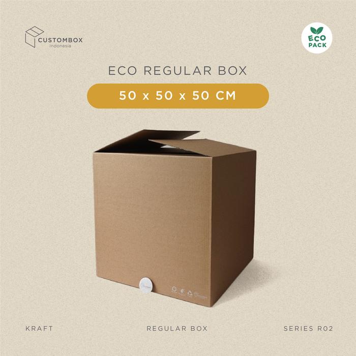 Jual Box Packaging (50 x 50 x 50 cm) | Kardus Dus Packing Polos Baru ...