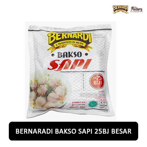 Promo Bernardi Bakso Sapi 25 Biji Besar - Kab. Tangerang - Bernardi the factoryshop | Tokopedia