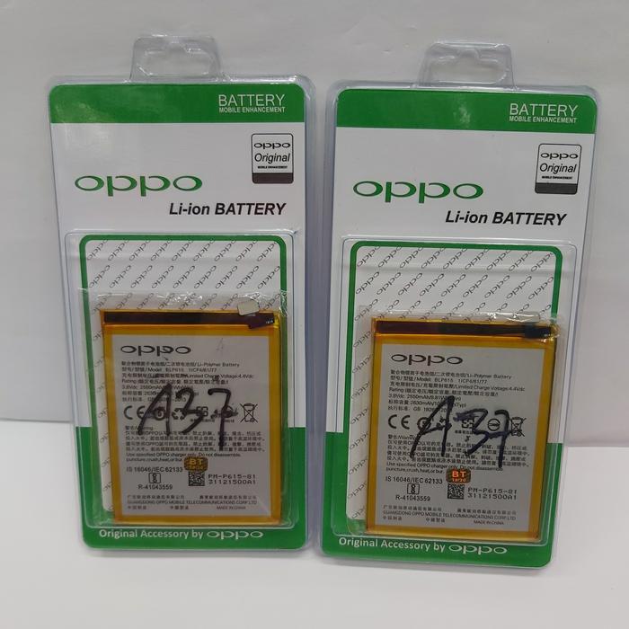Jual Batterai Battery Oppo A37 BLP615 Li-Polymer Battery - Jakarta ...
