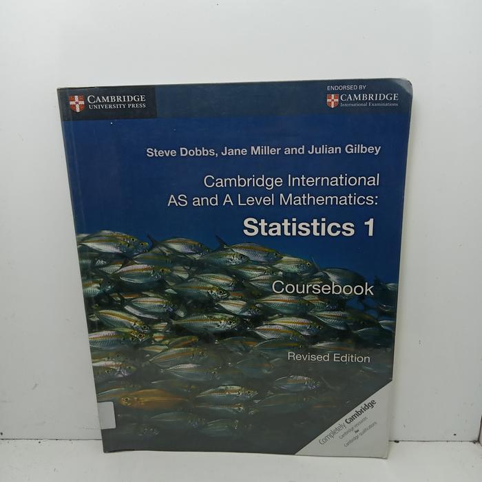 Jual BUKU CAMBRIDGE AS AND A LEVEL MATHEMATICS STATISTICS 1 COURSEBOOK ...