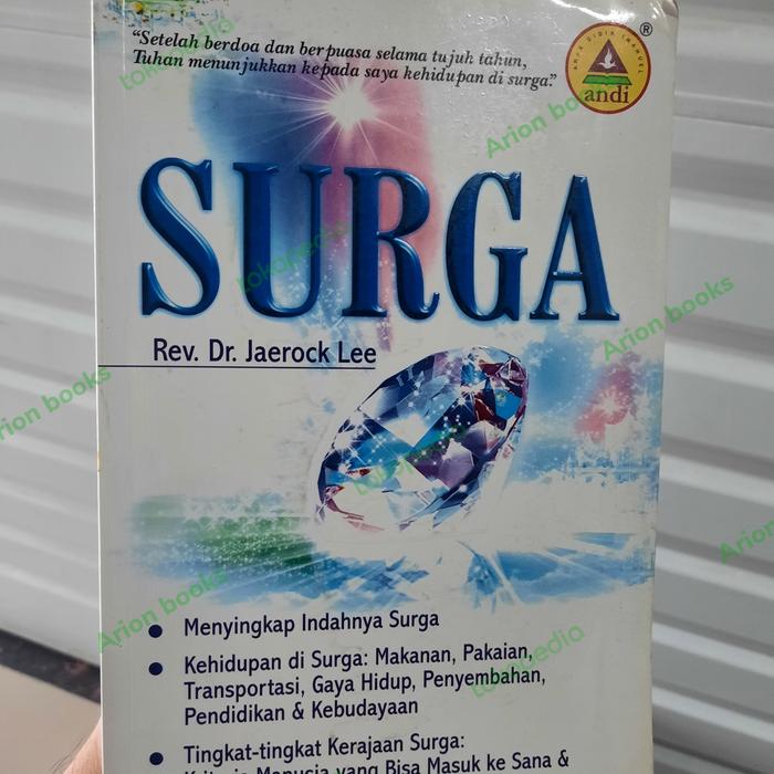 Jual buku rohani Kristen surga by Dr.Jaerock lee - Jakarta Pusat ...