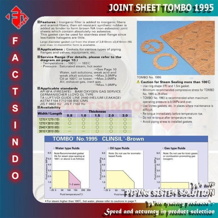 Jual JOINT SHEET TOMBO 1995 T.2mm | GASKET TOMBO 1995 ORI - Jakarta ...