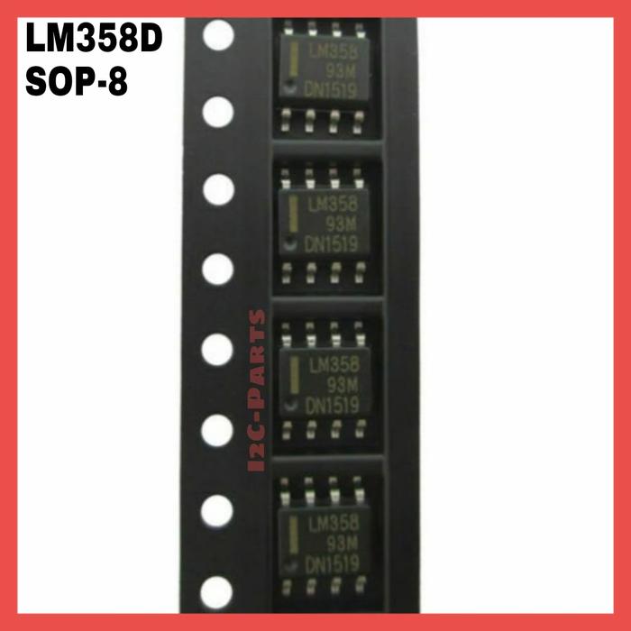 Jual LM358 SMD LM358D SOP8 LM358DR Dual Operational Amplifier Sop-8 Op ...