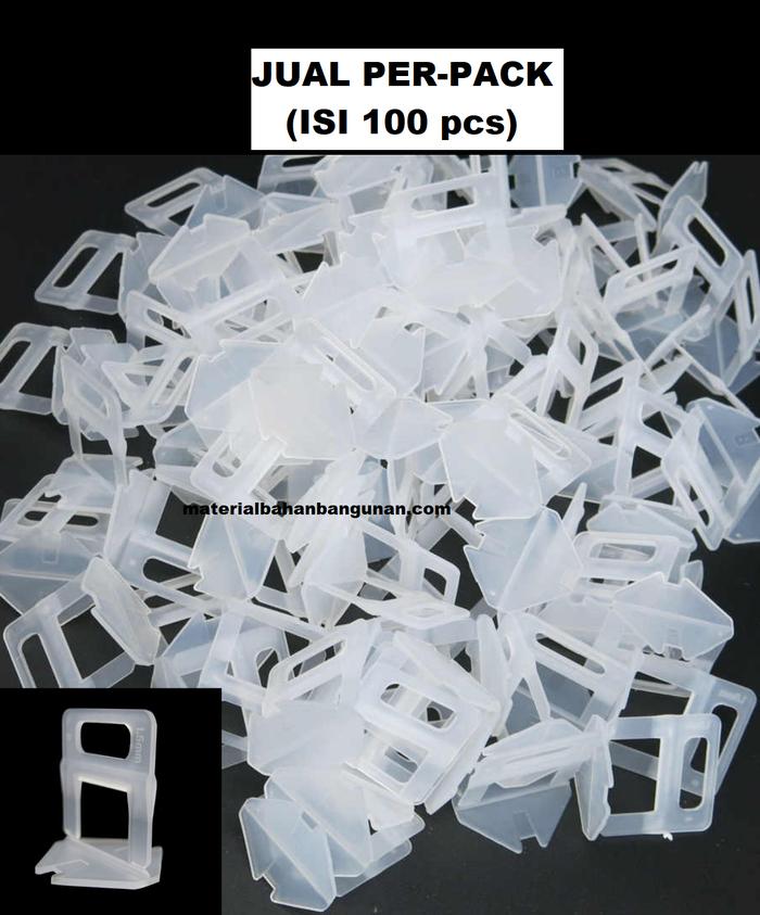 Jual Perpack Klip Keramik 1.5 mm Clip Plastik Ubin Clips Pemasang ...