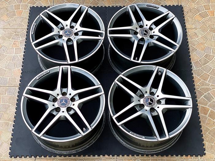Jual Velg AMG 18 inch style 4 mercy mercedes ori w212 w204 w203 w211 ...