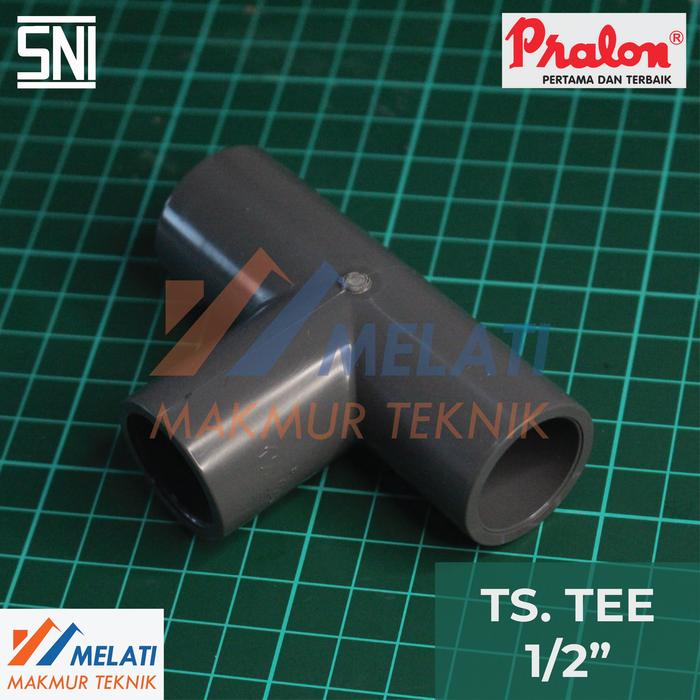Jual Pipa Sambungan Fitting Pipa Pralon TS Tee Ukuran 1/2" - Kota ...
