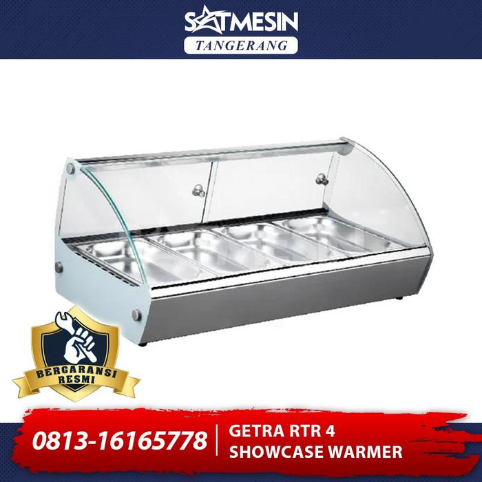 Jual Showcase Penghangat Makanan / Display Warmer Getra RTR 4 - Kota ...