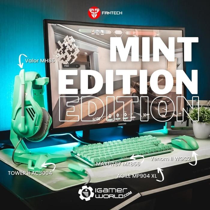 Jual Fantech MINT EDITION Bundling Mouse Wireless Keyboard Headset ...