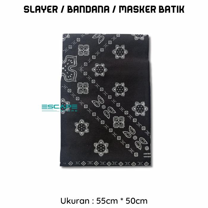 Jual Bandana Masker Slayer Multifungsi Syal Sapu Tangan Motif Batik ...