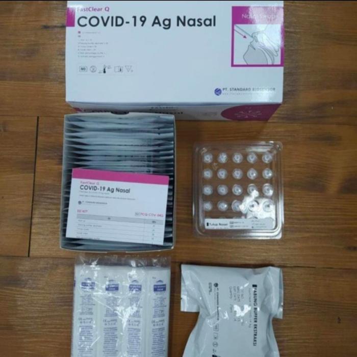 Jual Alat Swab Antigen Biosensor Fastclear Nasal Isi 25pc Di Seller ...