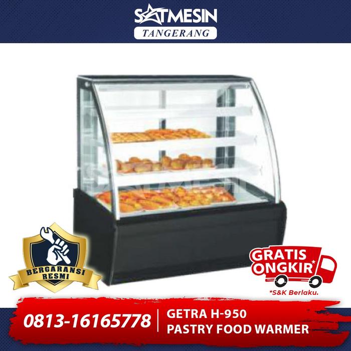 Jual Showcase Pastry Food Warmer/Mesin Penghangat Kue dan Roti/H-950 ...
