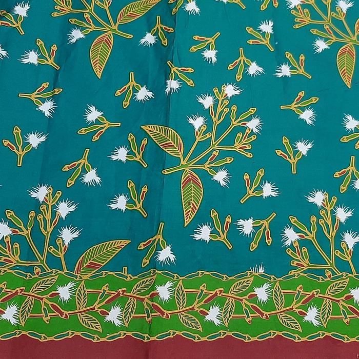 Jual Bahan batik khas maluku motif cengke - Hitam - Kota Ambon - Oleh2 ...