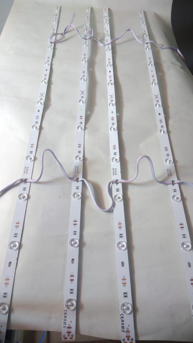 Jual HARD STRIP LED SMD 3030 HILED 10 WATT 12 LED / MODULE HARD LED BAR ...