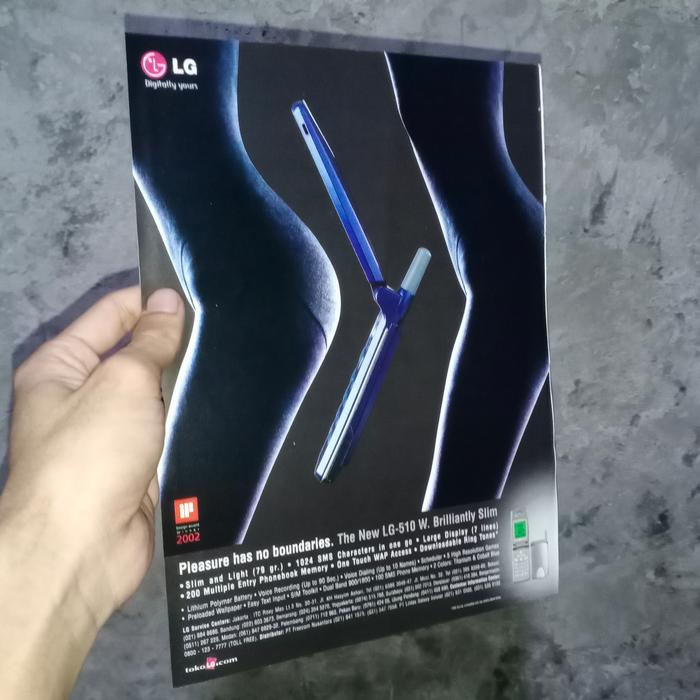 Jual Iklan Jadul Handphone LG 510W - Kota Bandung - Kawan DuniaMayaShop ...
