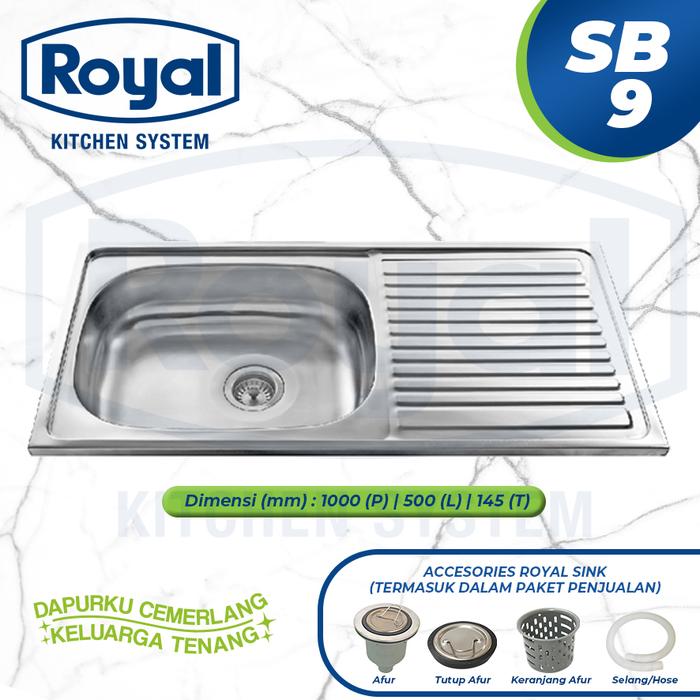 Jual Royal Kitchen Sink SB 9 | Bak Cuci Piring - Kab. Bogor - Royal ...