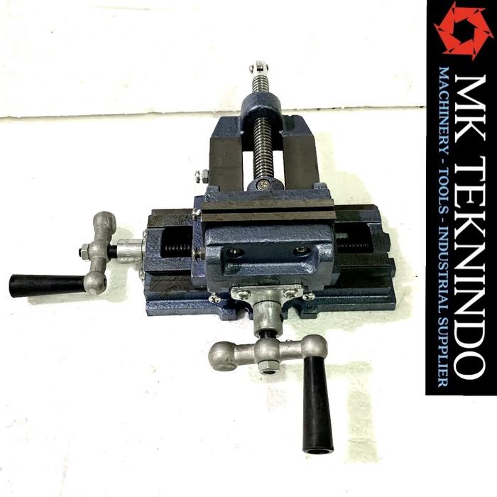 Jual Ragum Catok Silang 3 Inch / Catok Cross-A Slide Vice 3” Meja Duduk ...