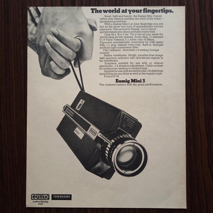 Jual Iklan Kamera BOLEX BAUER BEAULIEU BRAUN EUMIG Super8 Analog Film ...