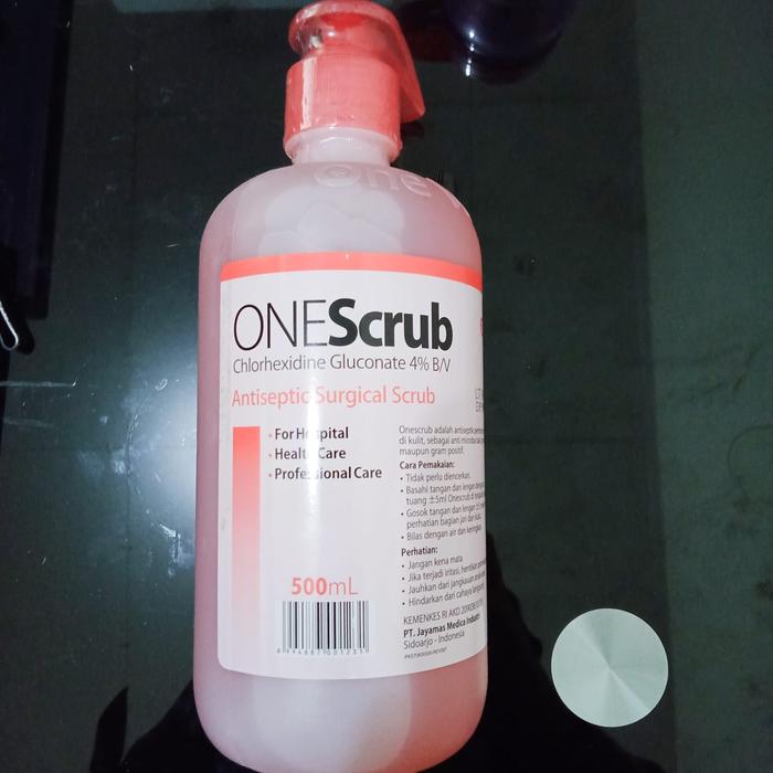 Jual OneScrub 4% Chlorhexidine Gluconate Hand Scrub 500ml - Kota Tangerang Selatan - Toko Alat ...