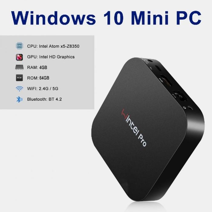 Jual WINTEL W8 PRO Mini PC - Intel Atom x5-Z8350 - 4GB-64GB - Windows 10 - Jakarta Barat ...