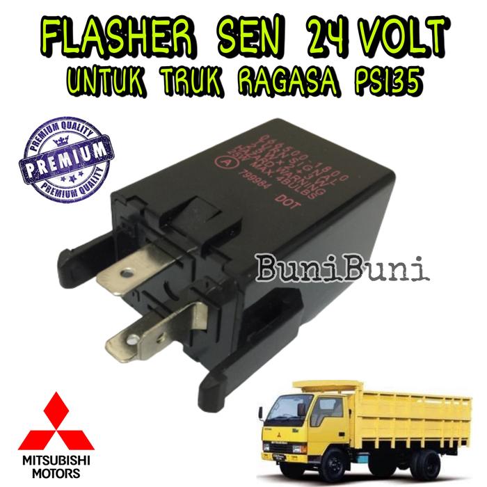 Jual Flasher Otomatis Sen Mobil Truk Colt Diesel Ragasa PS 135 / PS135 ...