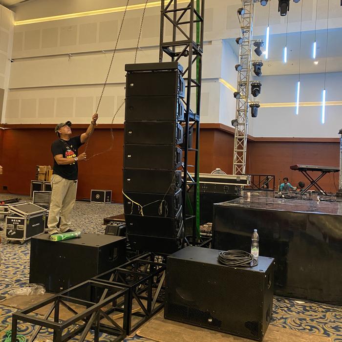 Jual rcf hdl 20 a / hdl20-a speaker aktif active line array made in ...