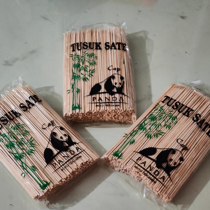 Jual tusuk sate merek panda (20cm) 1pack isi 500gram - Jakarta Utara - MJ888 | Tokopedia
