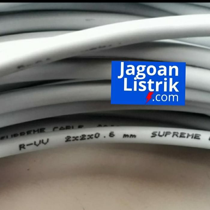 Jual Kabel Telepon 2 x 2 x 0.6 mm isi 4 Supreme potongan per meter ...
