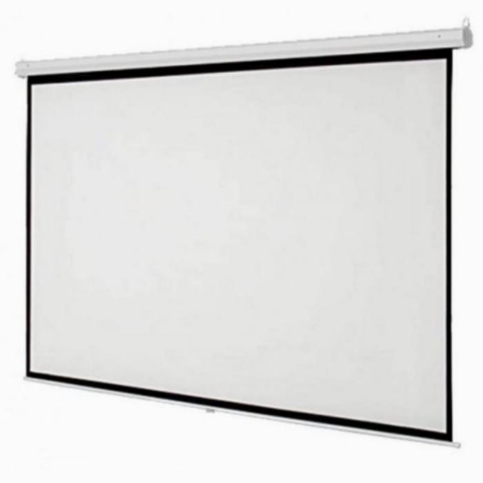 Promo layar proyektor motorized 72 inci gantung Layar Projector Cicil 0 ...
