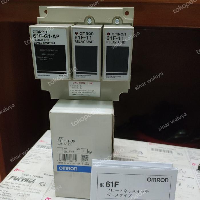 Jual Water Level Control / WLC OMRON ORIGINAL 2 Tangki 61F-G1-AP ...