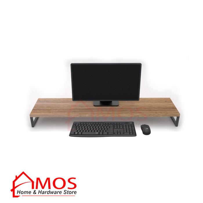 Jual Monitor Stand / Monitor Desk / Meja Monitor / Meja Laptop 110cm ...