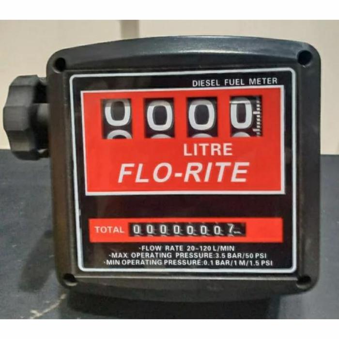 Jual Flow Meter Flo Rite 4 Digit 1 inch / Meteran Solar - Jakarta Barat ...