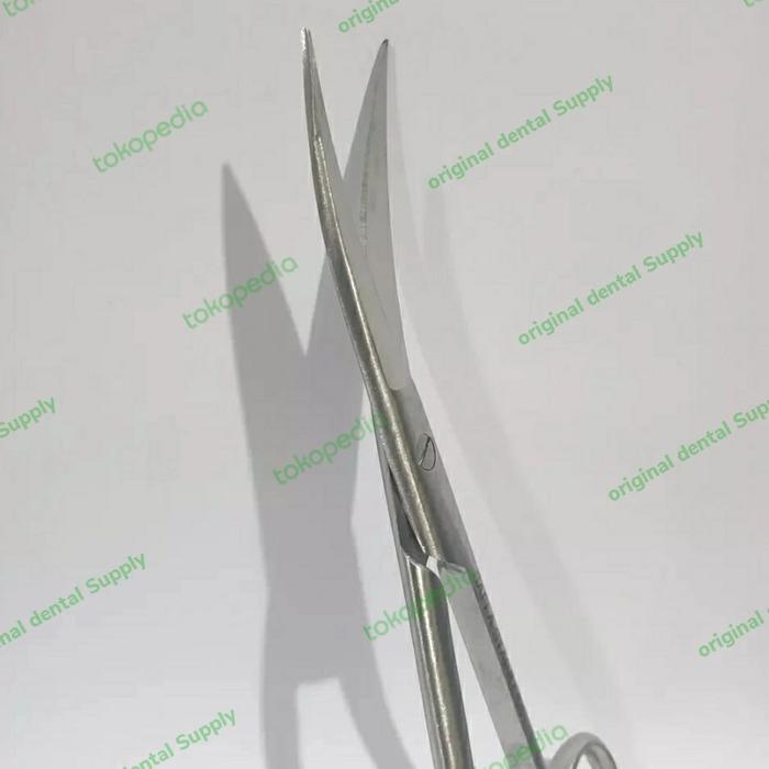 Jual Gunting Tajam Bengkok gunting operasi curve 14 cm stainless steel ...