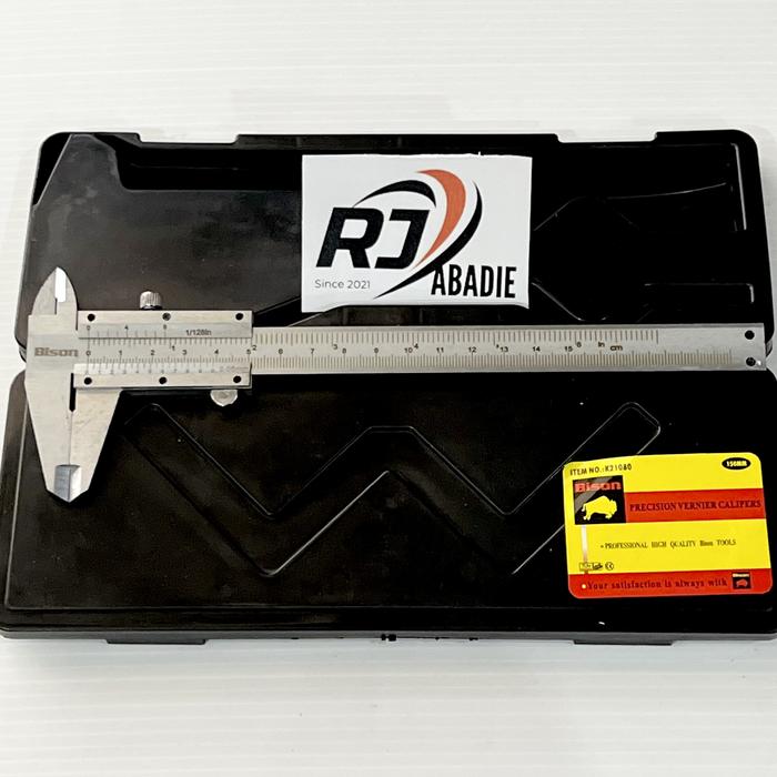 Jual Sketmat Sigmat Jangka Sorong Manual Vernier Caliper Carbon BISON ...