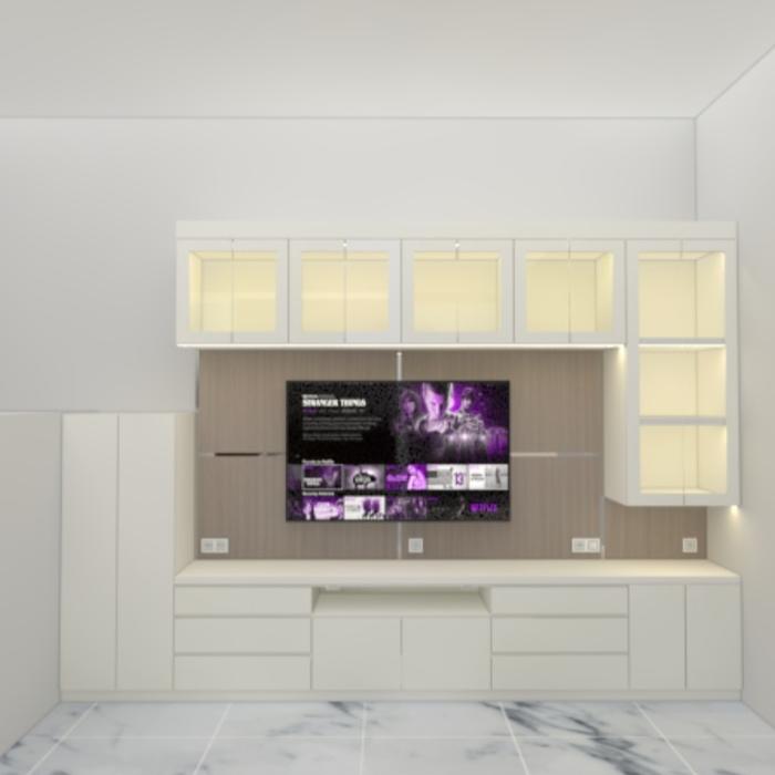 Jual lemari pajangan MM02 dan kitchen set KP 01 - Jakarta Timur ...