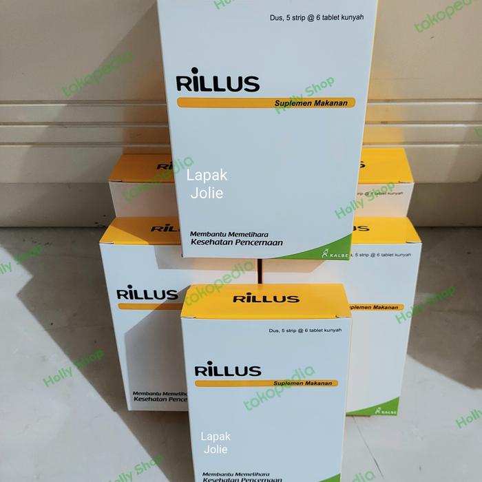 Jual Rillus box isi 30 vitamin pencernaan probiotik prebiotik - Kota ...