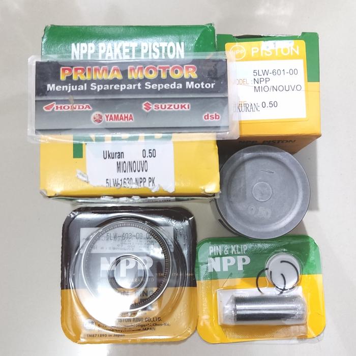 Jual PISTON KIT NPP MIO SPORTY MIO SOUL OS STD 25 50 75 100 ORI NPP ...
