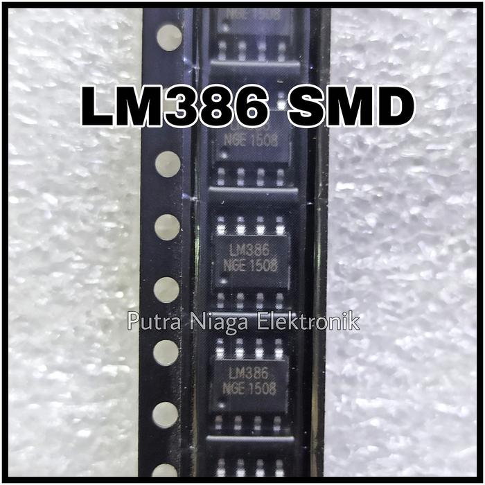 Jual ic LM386 SMD SOP 8 PIN LM 386 SMD - Kota Bandung - Putra Niaga ...