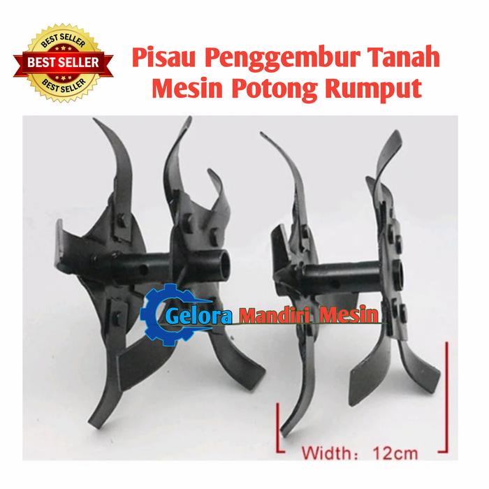 Jual Pisau Cakar Rotari Blade Penggembur Tanah Untuk Mesin Potong ...