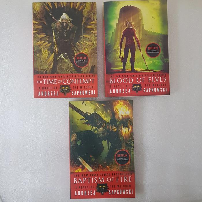 Jual The Witcher Book Set Di Seller Noelle - Cengkareng Timur, Kota ...