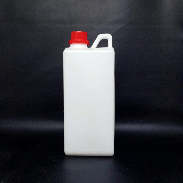 Jual Jerigen 1 Liter 1000ml Jirigen 1 Liter 1000ml HDPE - Putih doff ...