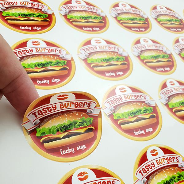 Jual Sticker Vinyl Anti Air Cetak dan Cutting Bentuk Label Kemasan ...