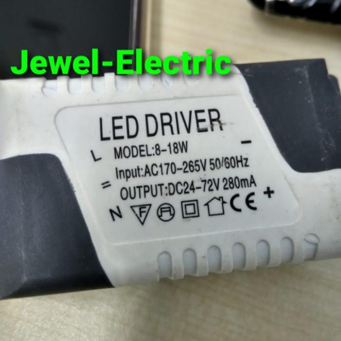 Jual Led Driver Panel Light Slim 8-18W Trafo/travo Led 8-18w Ballast ...