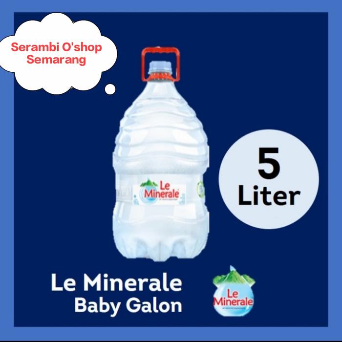 Jual LE MINERALE Baby Galon 5 Liter - Kota Semarang - Serambi_oshop ...