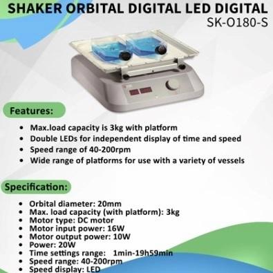 Jual Orbital Shaker Dlab Digital LED SK-0180-S - Jakarta Barat - WBM ...