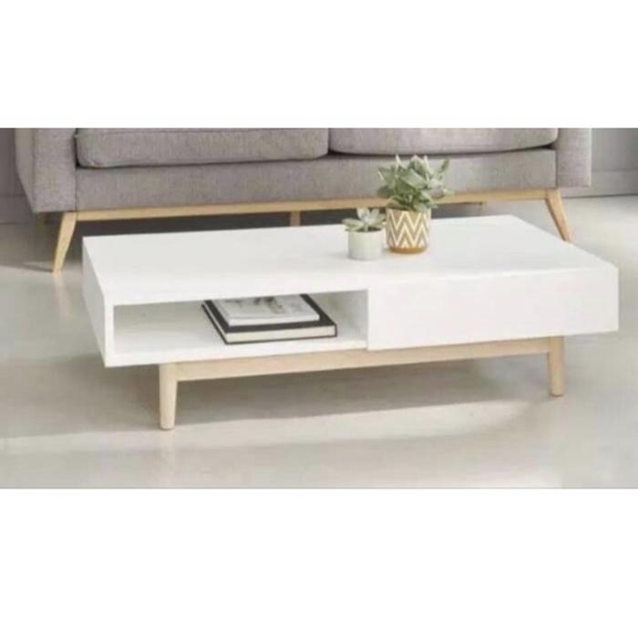 Jual Meja Tamu Minimalis Kayu | Meja HPL | Meja Tamu Kayu Lapis HPL ...