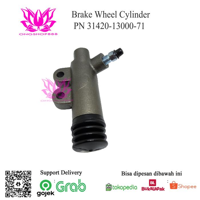 Jual Brake wheel cylinder PN 31420-13000-71 Forklift Toyota 5F/6F/7FD - Kota Tangerang ...