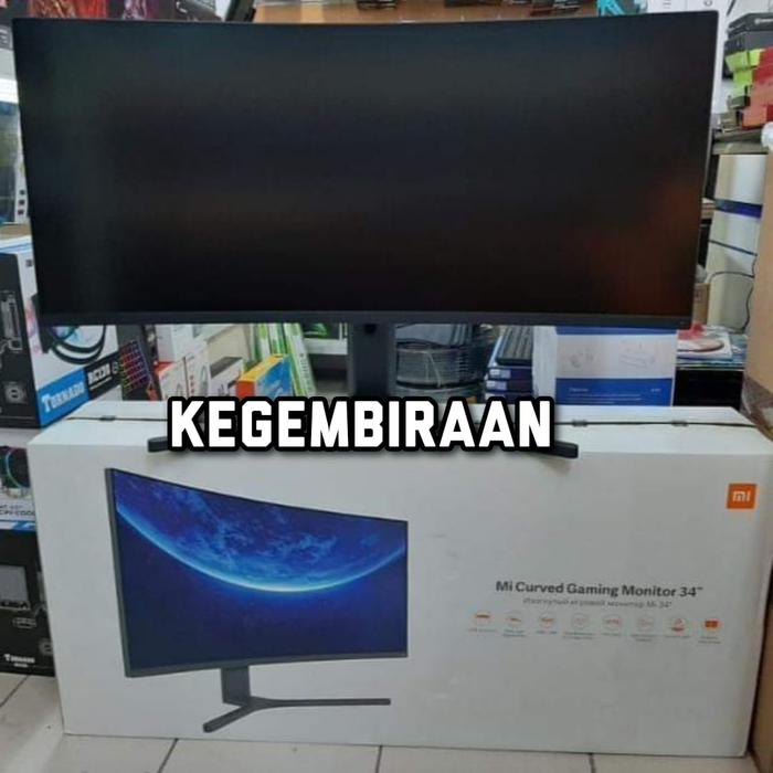 Jual Mi Curved Gaming Monitor 34" WQHD Layar Ultra Wide 144 Hz Original ...